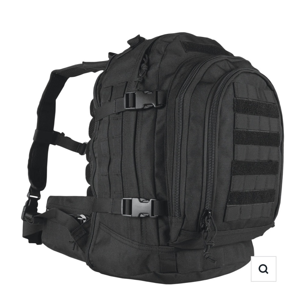 Fox Tactical Duty Pack Backpack Black Field Pack Hiki… - Gem